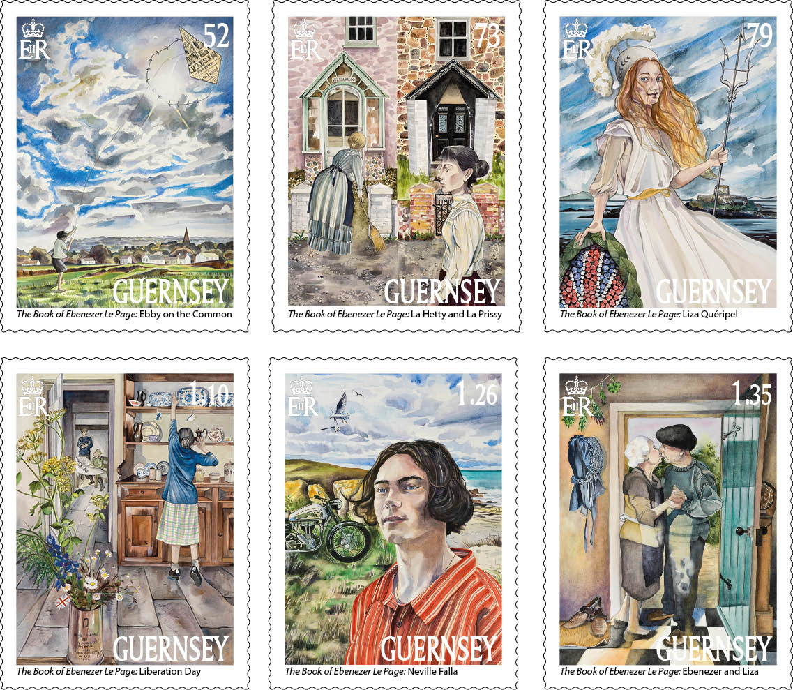 The Book of Ebenezer Le Page/Guernsey Royal Mint Stamps | CHARLIE BUCHANAN